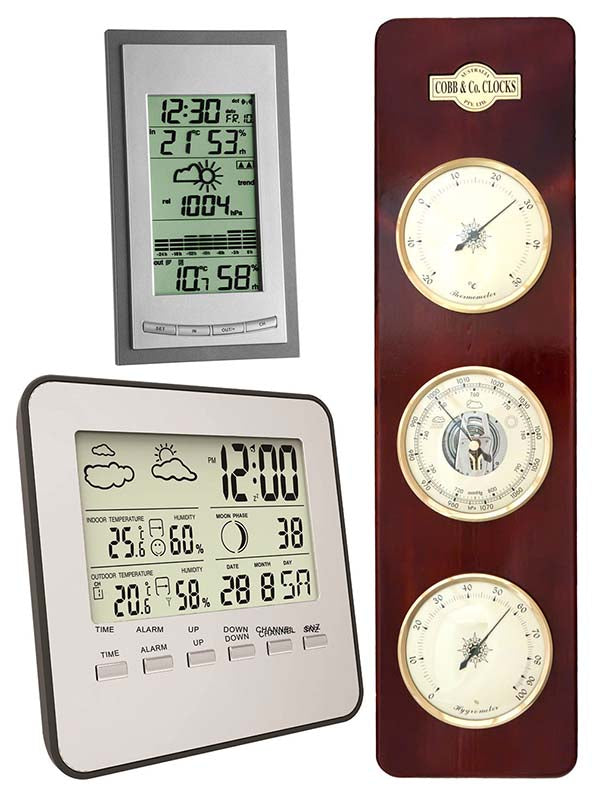 Buy Quality Weather Stations Online | Oh Clocks Australia