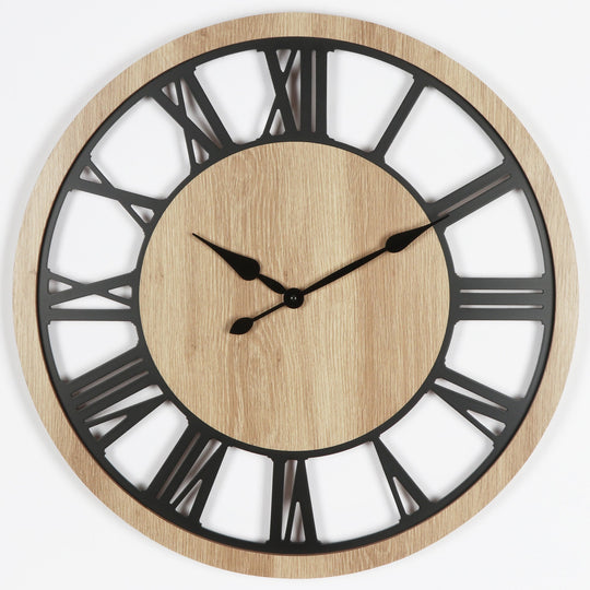 Buy Hamptons Double Frame Floating Wall Clock 60cm Online – Oh Clocks