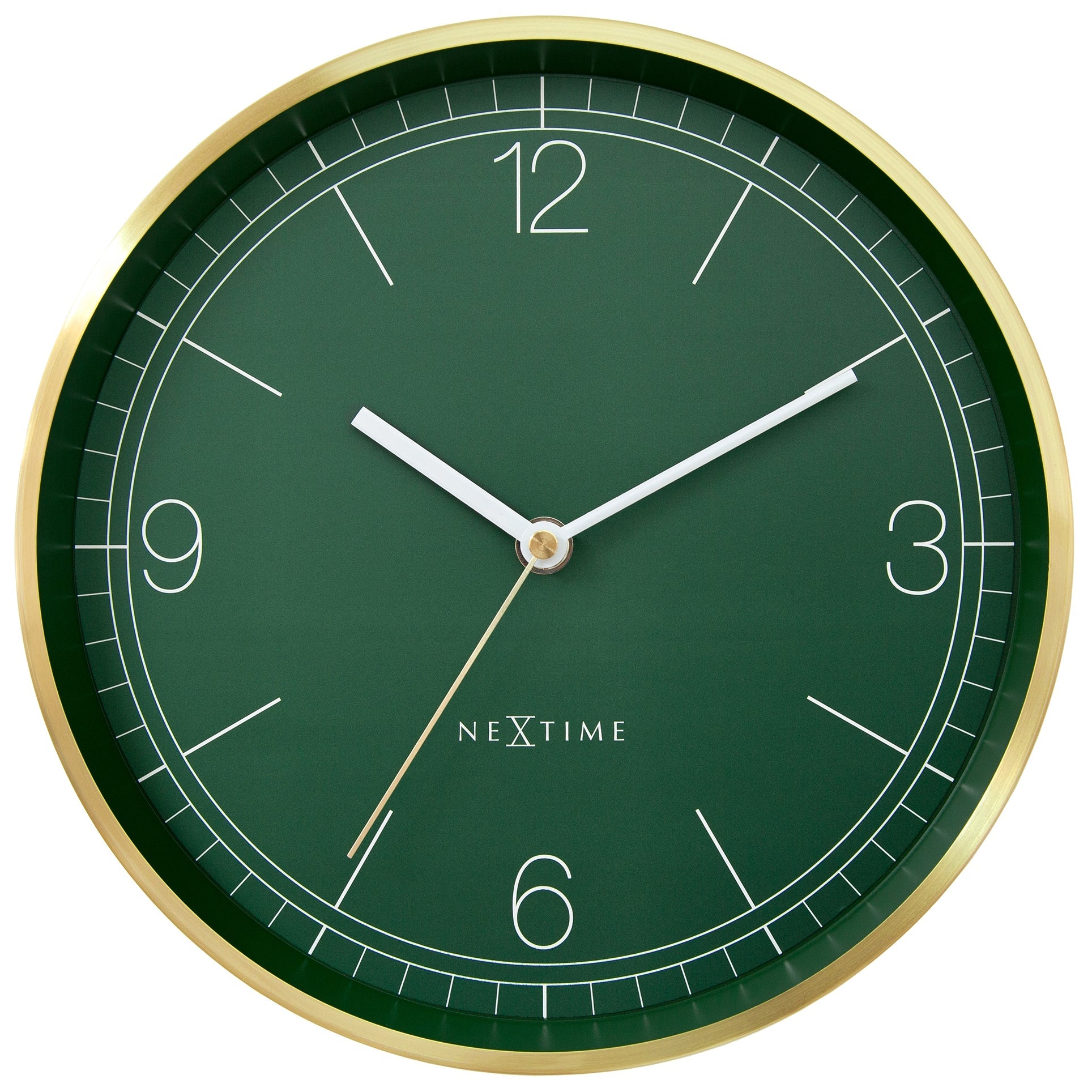 Buy NeXtime Bolero Wall Clock Green 25cm Online – Oh Clocks