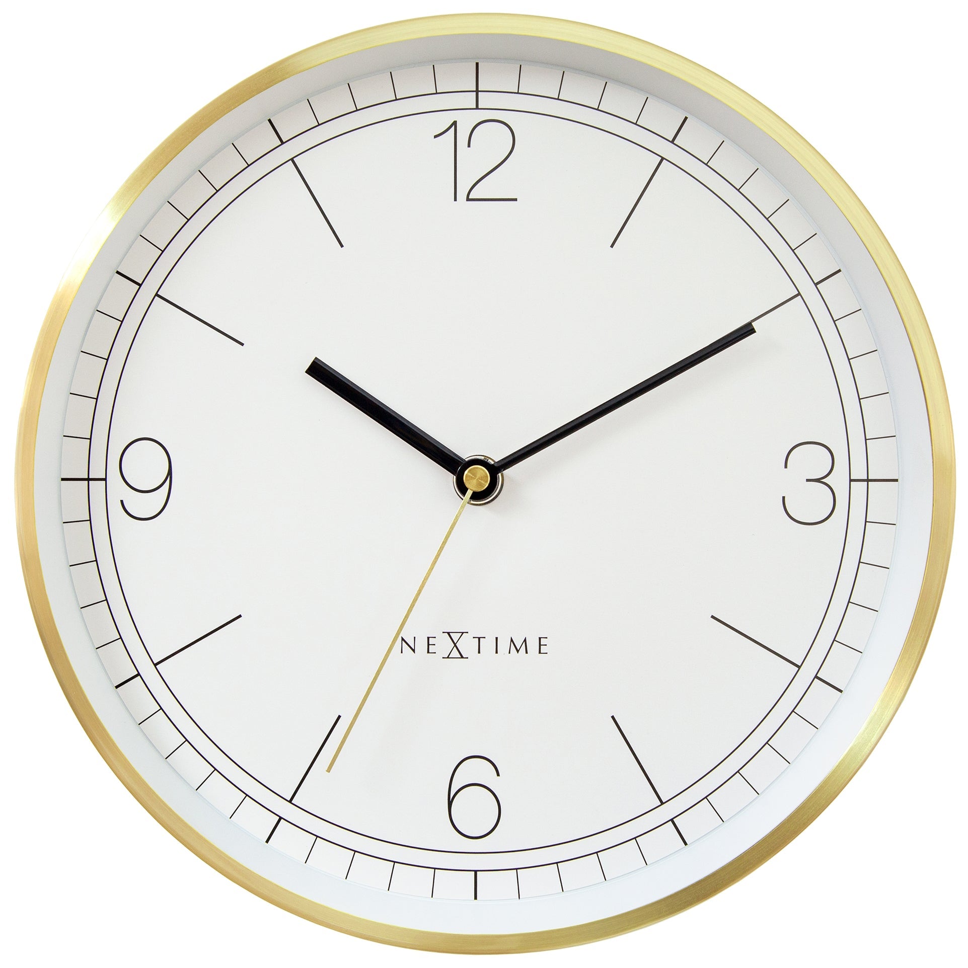 Buy NeXtime Bolero Wall Clock White 25cm Online – Oh Clocks
