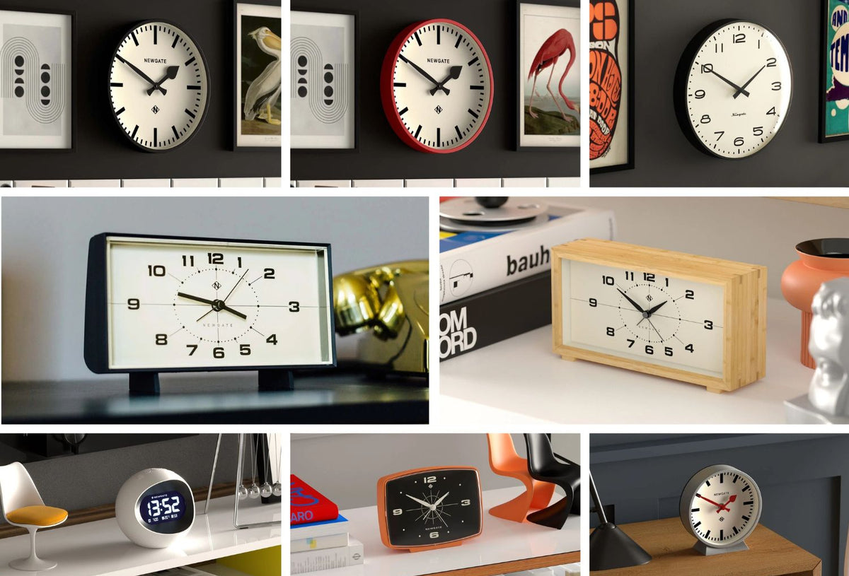 Buy Hamptons Double Frame Floating Wall Clock 60cm Online – Oh Clocks