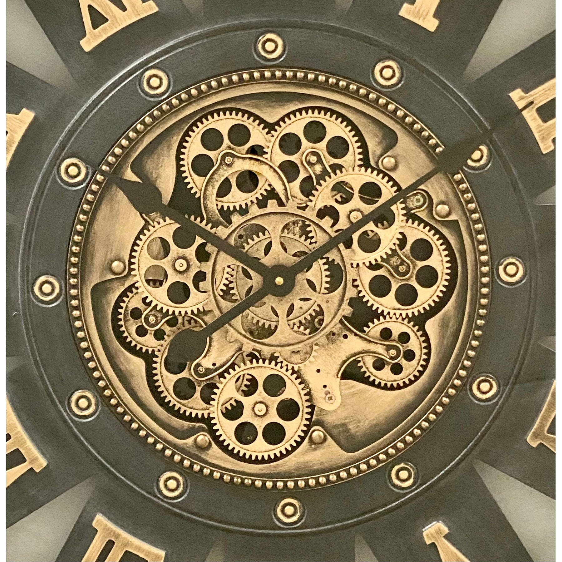 Buy Themis Metal Moving Gears Wall Clock 72cm Online – Oh Clocks