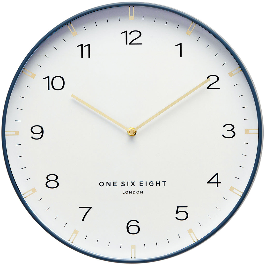 Buy One Six Eight London Sienna Wall Clock White 50cm Online – Oh Clocks