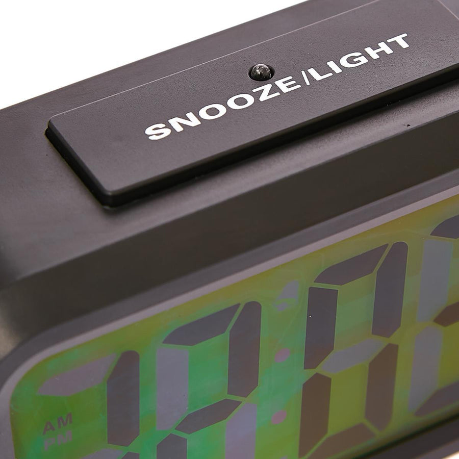 Checkmate Chapman Multifunction Digital Alarm Clock Black – Oh Clocks