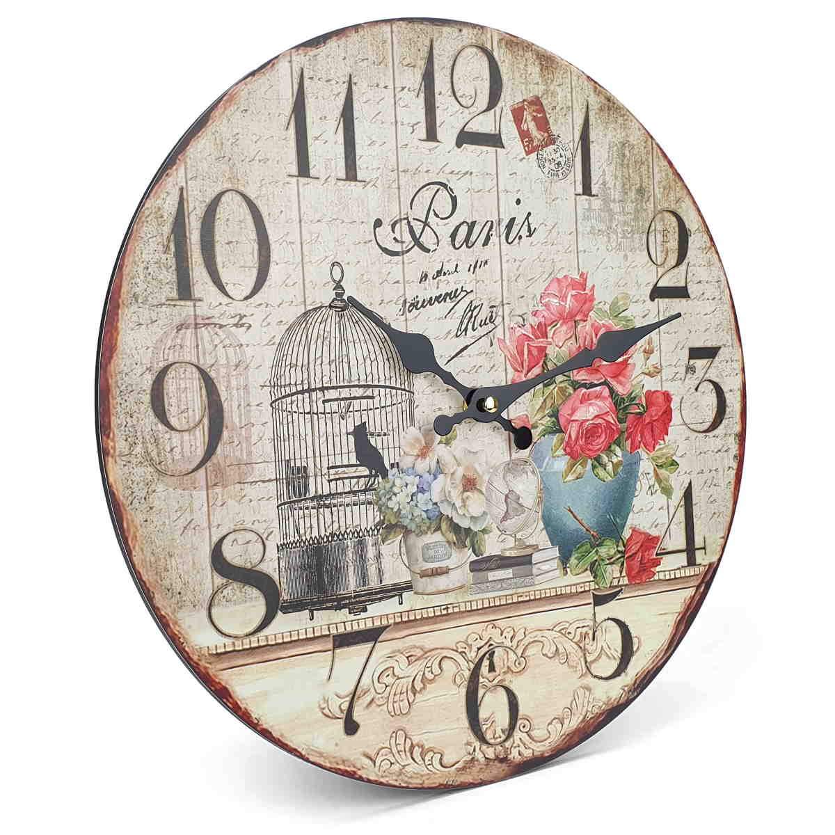 Buy Adalene Paris Wall Clock 34cm Online – Oh Clocks