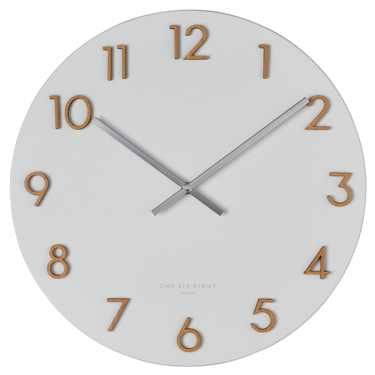 Buy One Six Eight London Katelyn Wall Clock White 60cm Online – Oh Clocks