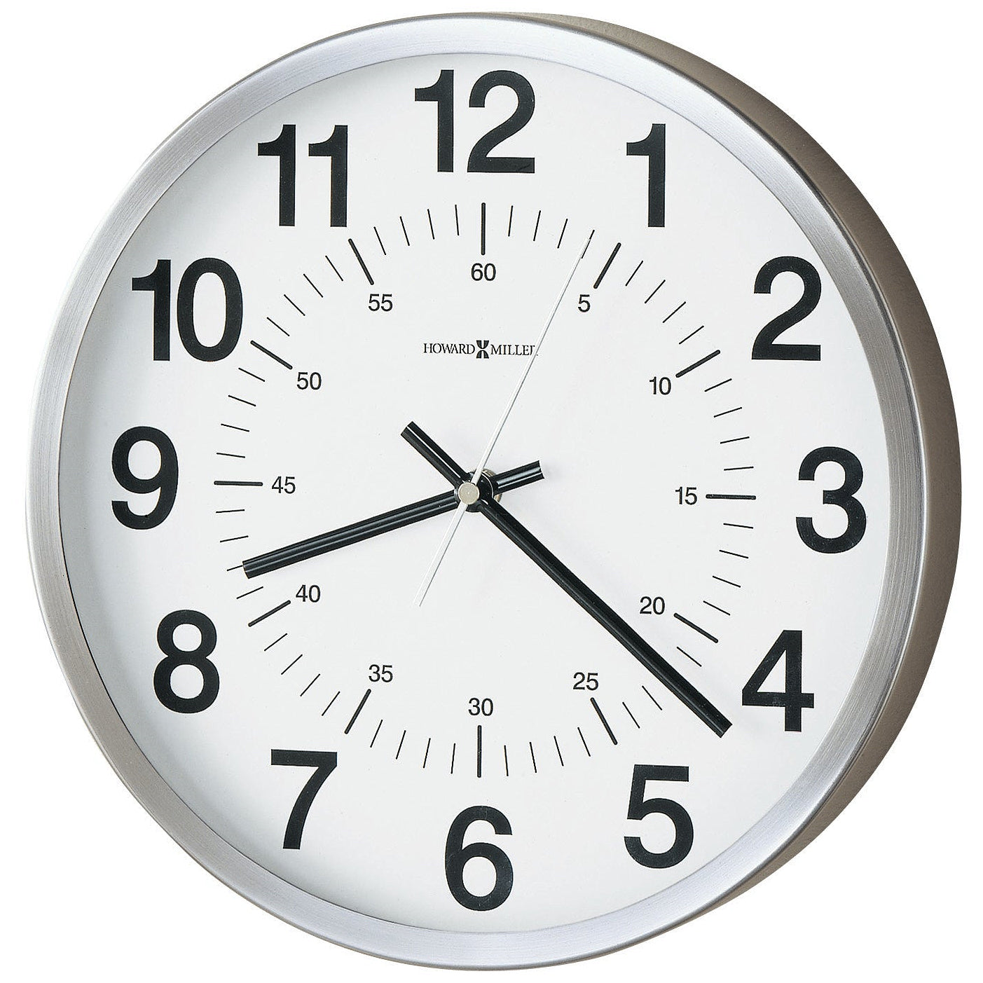 Buy Howard Miller Easton Nickel Metal Wall Clock 30cm Online – Oh Clocks