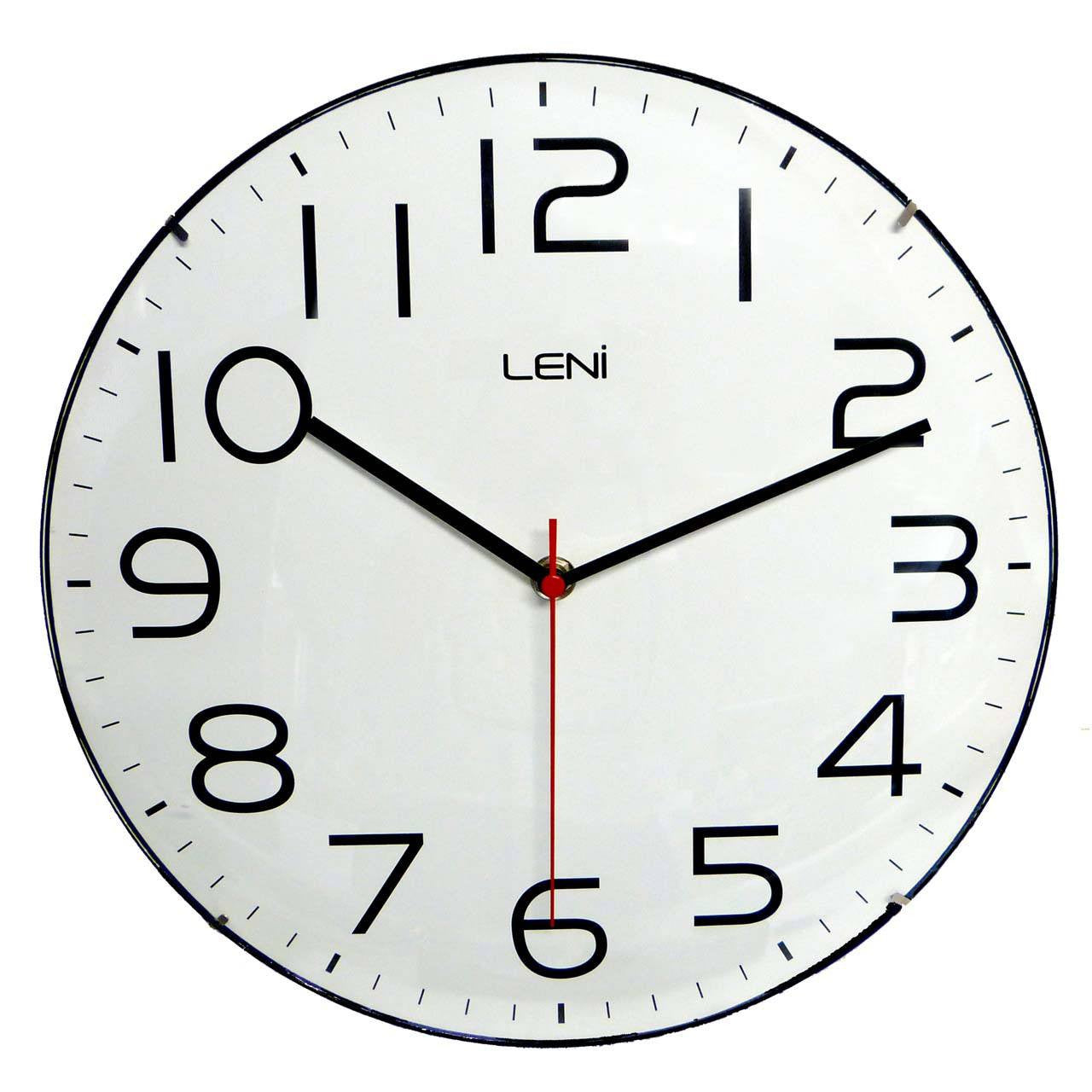 Buy Leni Classic Wall Clock White 30cm Online – Oh Clocks
