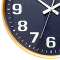 Buy Leni Large Wood Wall Clock Navy 40cm Online – Oh Clocks