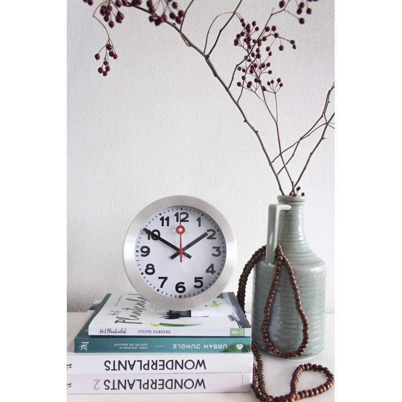Buy NeXtime Station Numerical Wall or Desk Clock White 19cm – Oh Clocks