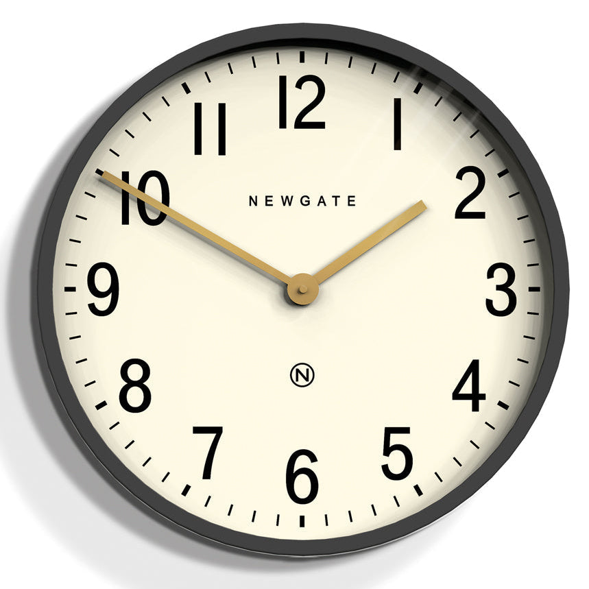 Buy Newgate Mr Edwards Wall Clock Matte Blizzard Grey 45cm Online – Oh ...