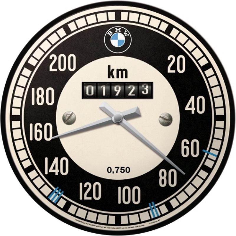 Buy Nostalgic-Art BMW Speedometer Wall Clock 30cm Online – Oh Clocks