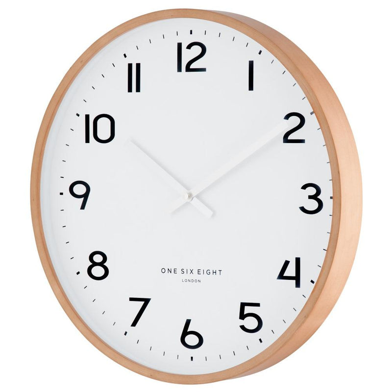 Buy One Six Eight London Olivia Wall Clock White 41cm – Oh Clocks