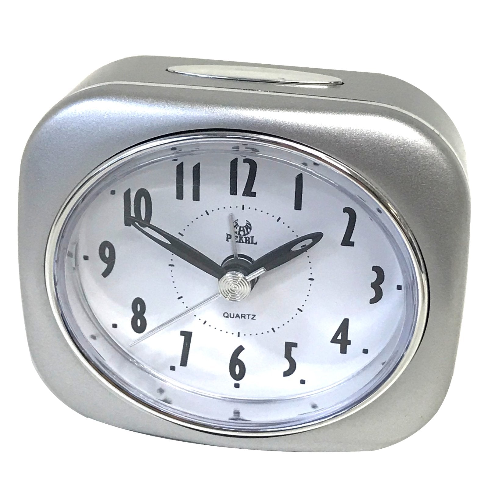 Buy Pearl Time Betty Alarm Clock Silver 9cm Online – Oh Clocks