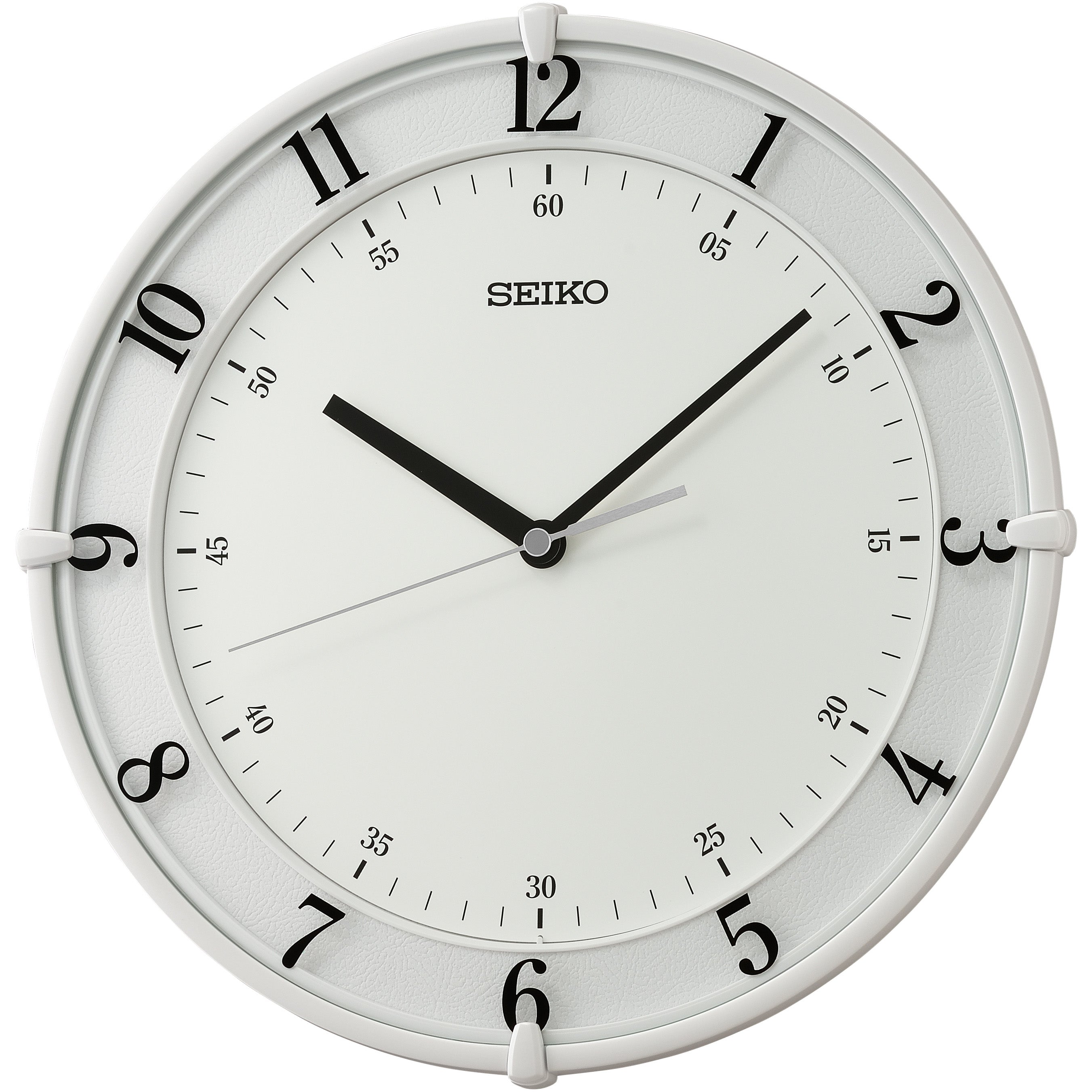 Buy Seiko Beck Wall Clock White 31cm Online – Oh Clocks