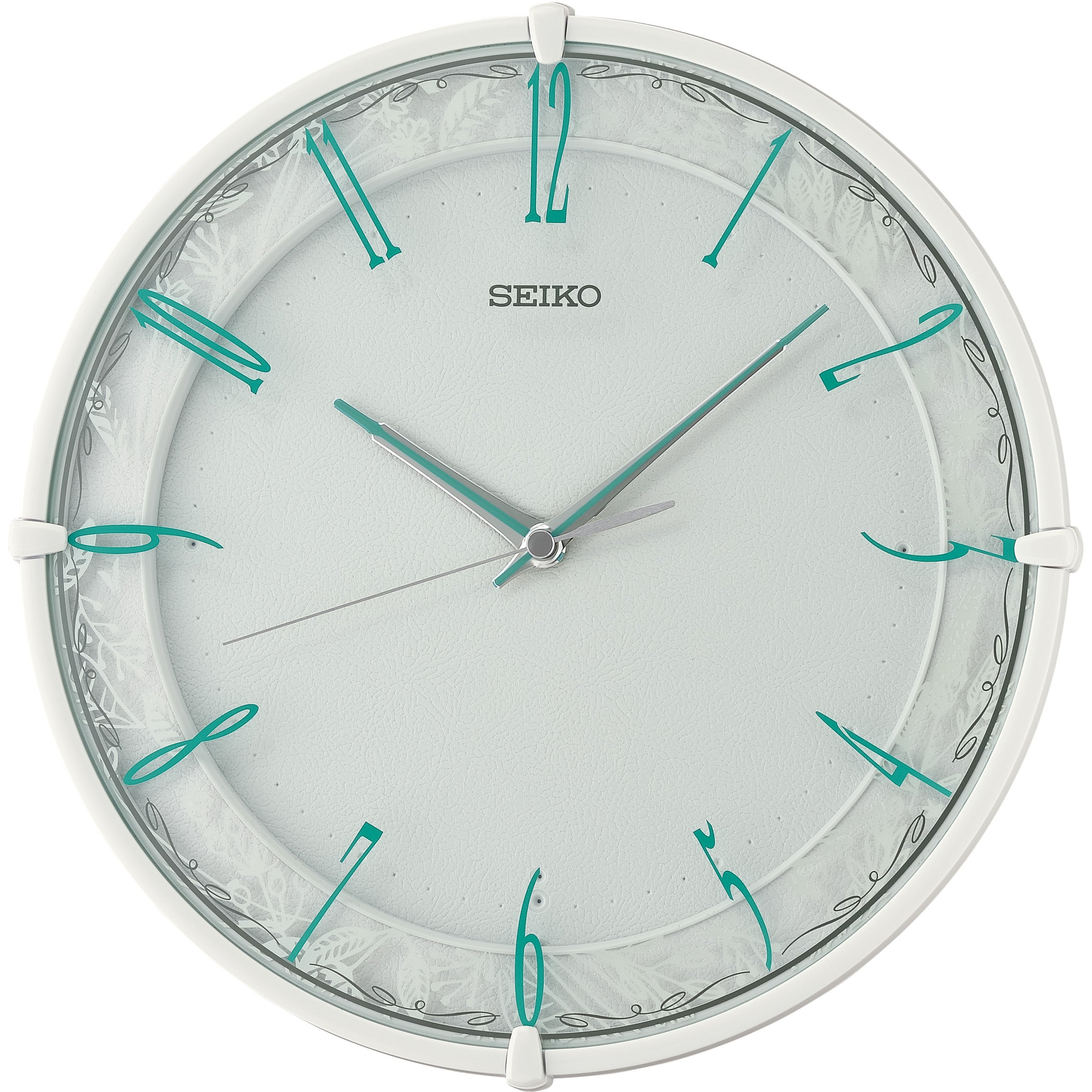 Buy Seiko Elia Wall Clock White 31cm Online – Oh Clocks