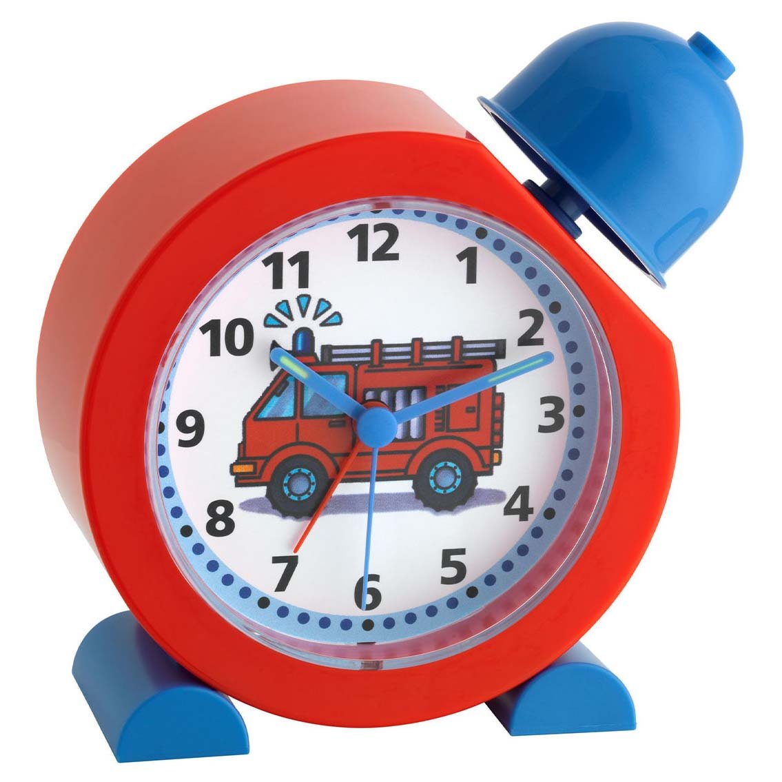 Buy TFA Firetruck Alarm Kids Alarm Clock Red 14cm Online – Oh Clocks
