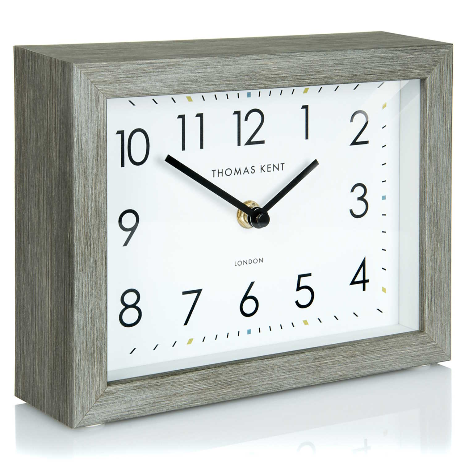Buy Thomas Kent Smithfield Rectangle Mantel Clock Limestone 22cm – Oh ...
