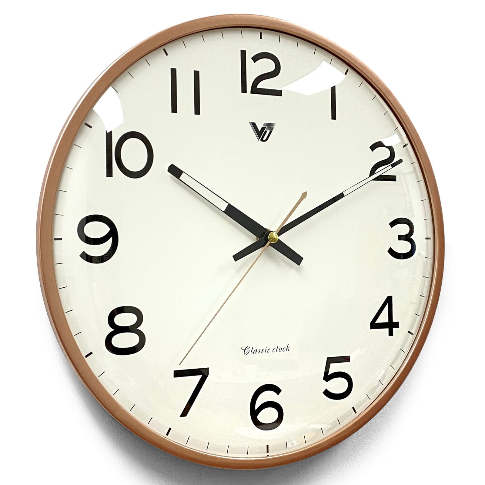 Buy Bonnie Glow In The Dark Wall Clock Gold 33cm Online – Oh Clocks