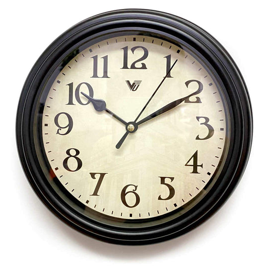 Buy Pearl Time LCD Wall or Desk Clock Silver Online | Oh Clocks