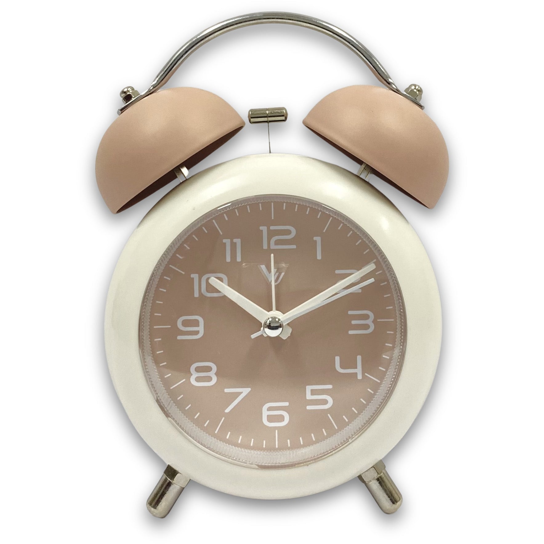 Buy Roly Poly Twin Bell Alarm Clock Pink 14cm Online – Oh Clocks