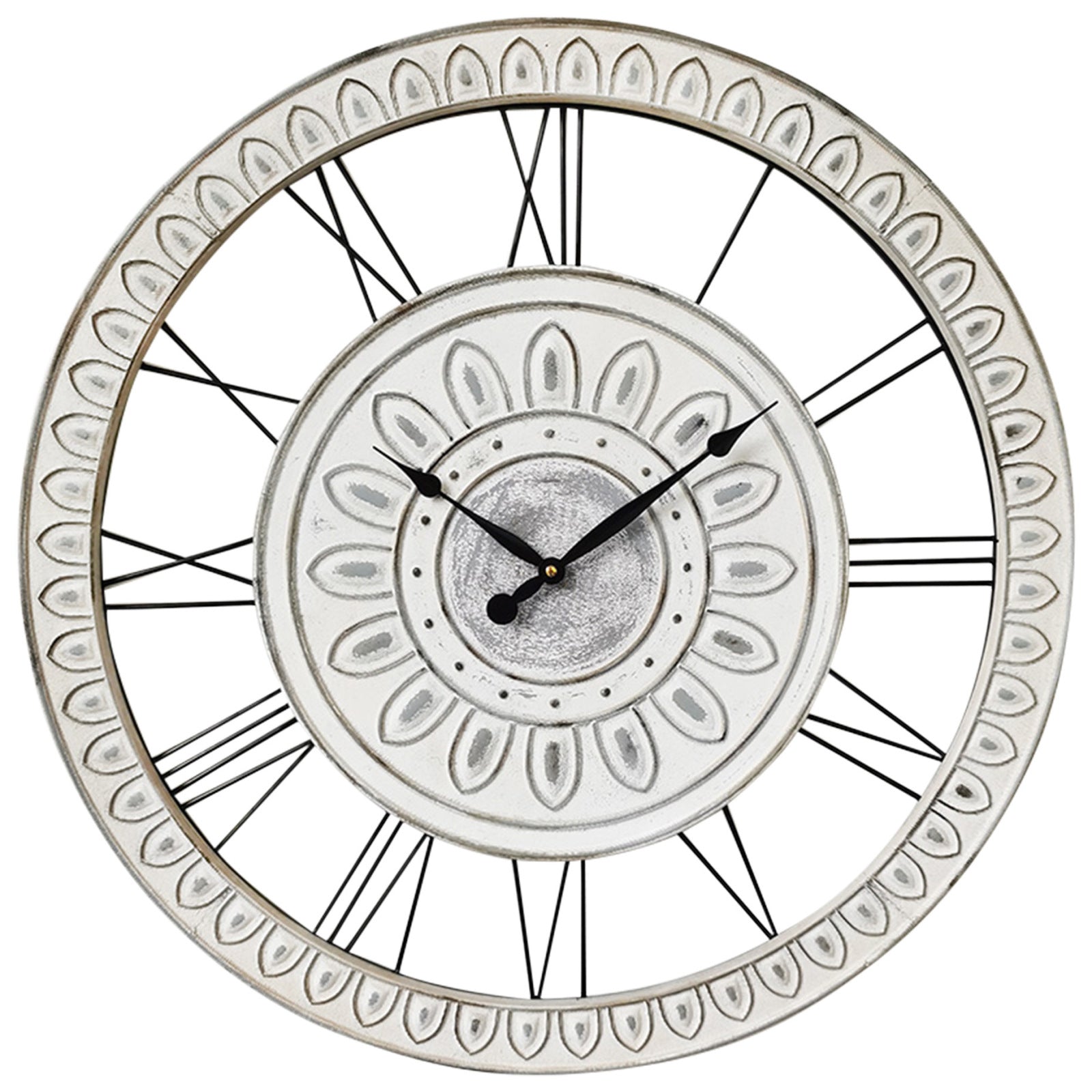 Buy Palais Wall Clock White 70cm Online – Oh Clocks